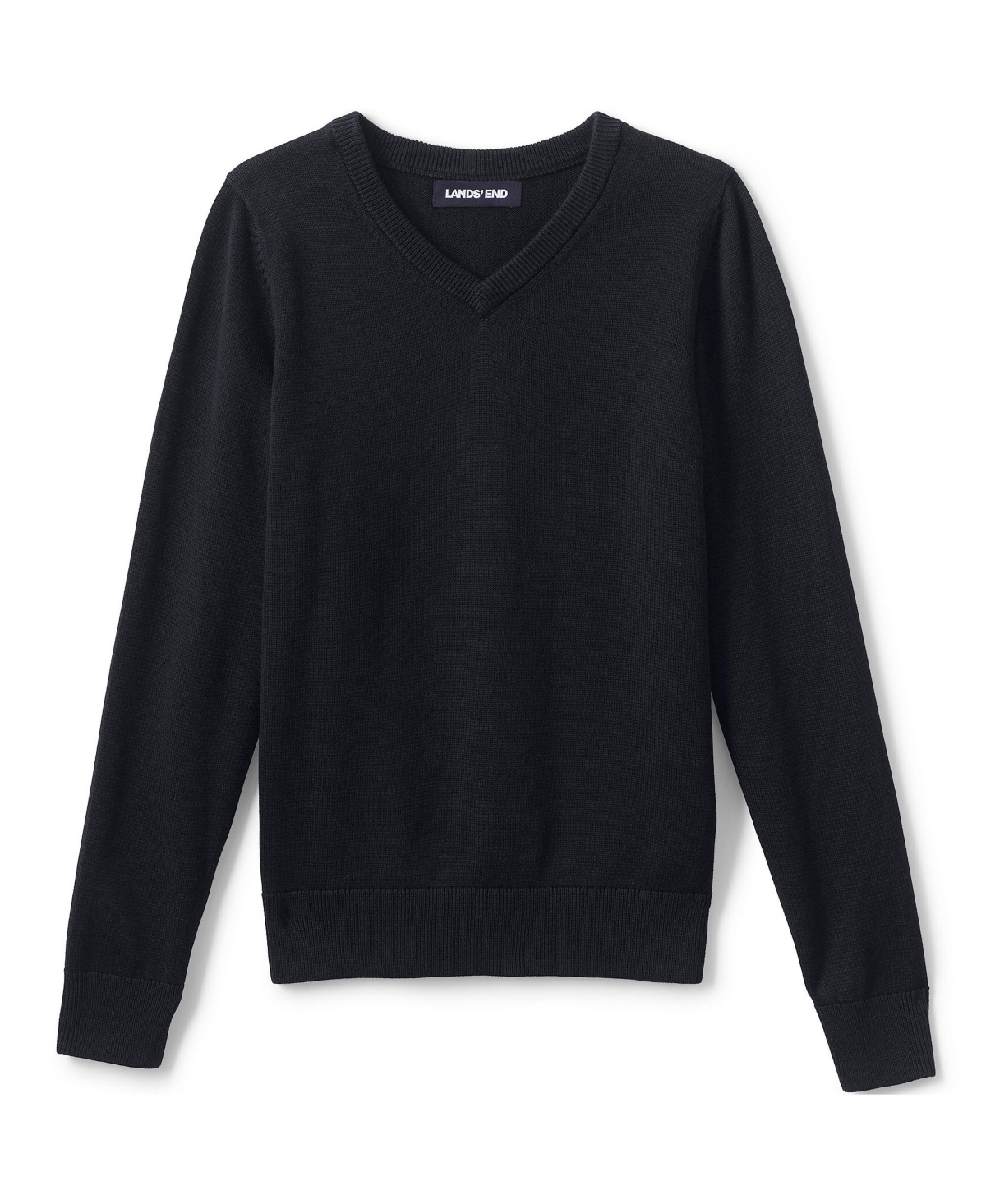 Click here for Lands End Boys School Uniform Cotton Modal Fine Ga... prices