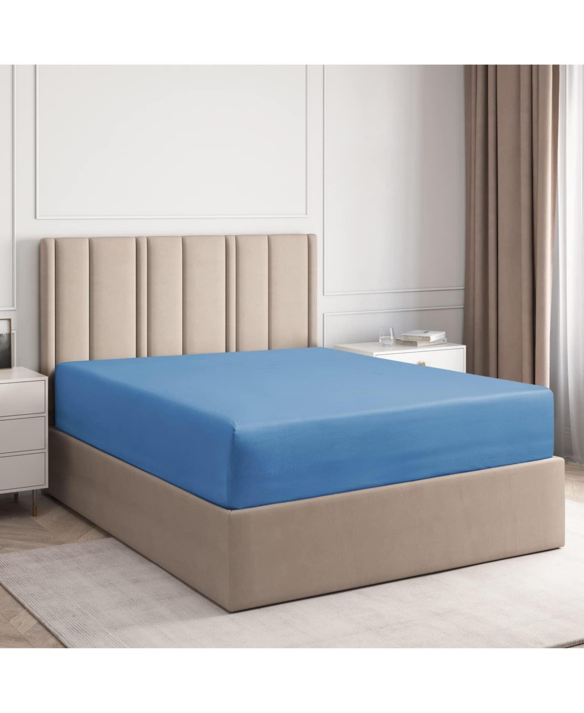 Click here for Deep Pocket 14 - 16 Inch Microfiber Fitted Sheet -... prices
