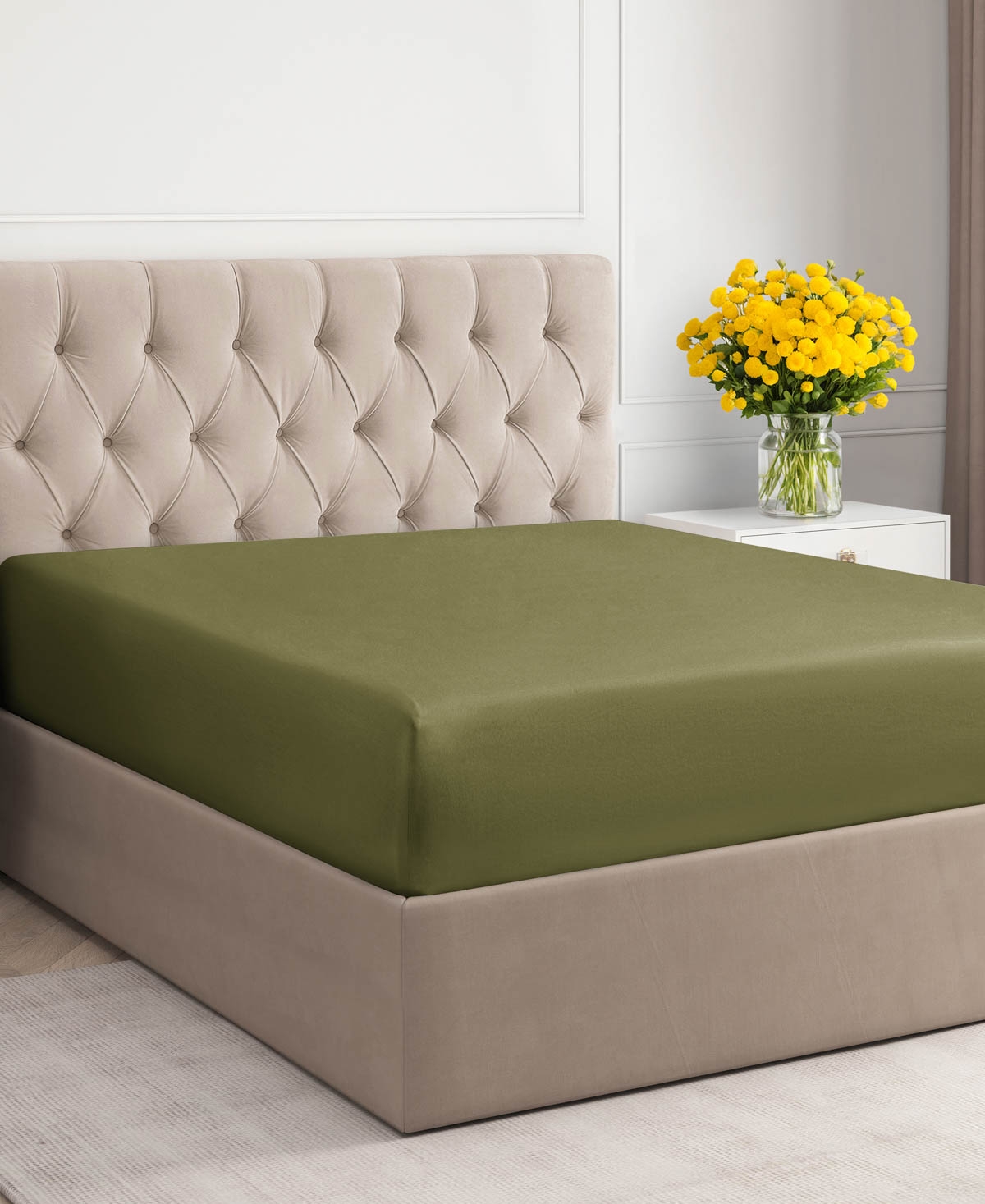 Click here for Deep Pocket 14 - 16 Inch Microfiber Fitted Sheet -... prices