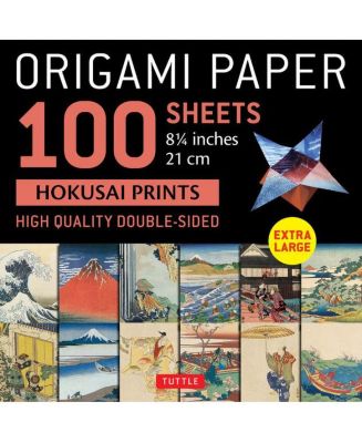 Origami Paper 100 sheets Hokusai Prints 8 1/4" (21 cm)- Extra Large ...