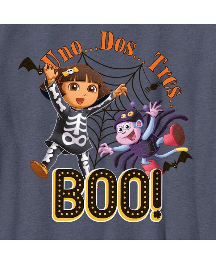 Nickelodeon Boy's Dora the Explorer Halloween Friends Boo Child T-Shirt ...