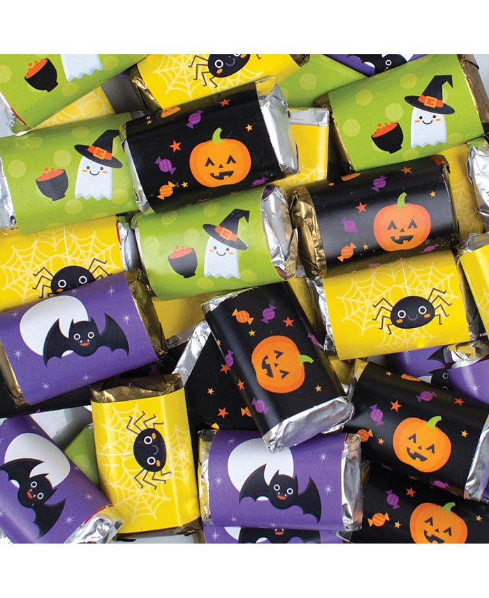 Just Candy 82 Pcs Halloween Candy Party Favors Hershey's Miniatures ...