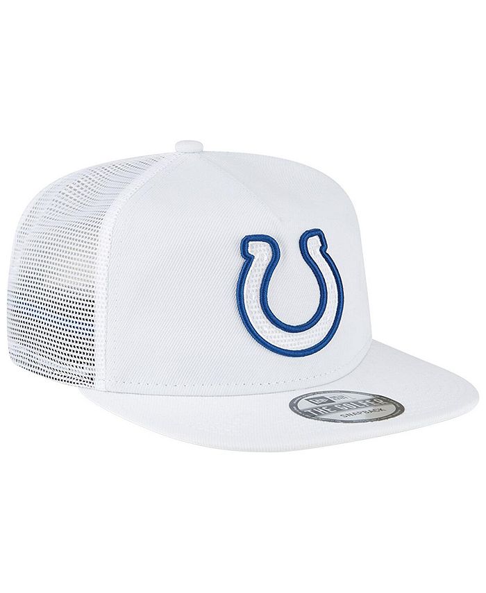 New Era Men's Indianapolis Colts Whiteout Golfer 9FIFTY Snapback Hat ...