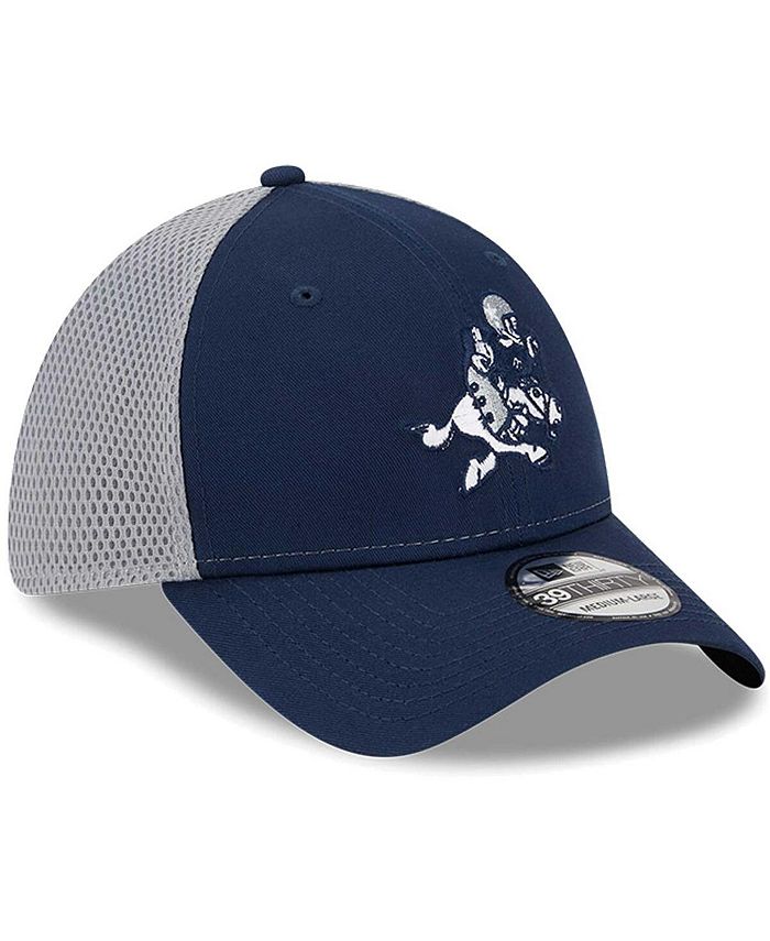 New Era Men's Navy, Gray Dallas Cowboys Retro Joe Main Neo 39THIRTY ...