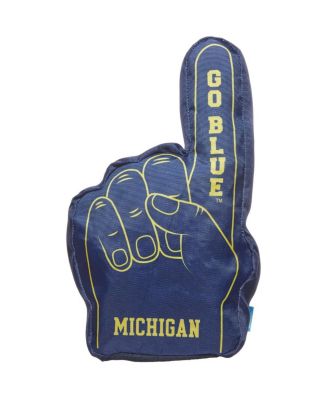 BARK Michigan Wolverines Top Dog Large Finger Dog Toy - Macy's