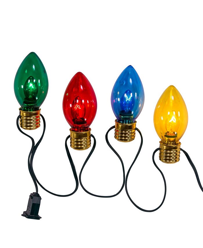 Kurt Adler 10-Light Giant C7 Bulb Light Set - Macy's