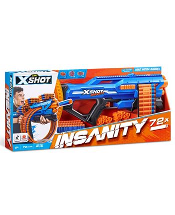 X-Shot Insanity Series 1 Mad Mega Barrel Blaster - Macy's