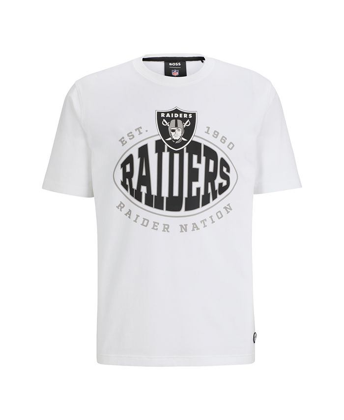 Hugo Boss Men's BOSS x NFL Las Vegas Raiders T-shirt - Macy's