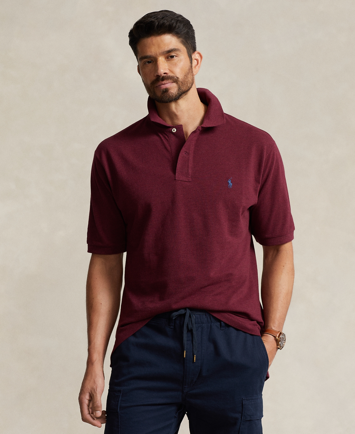 Click here for Polo Ralph Lauren Mens Big & Tall The Iconic Mesh... prices