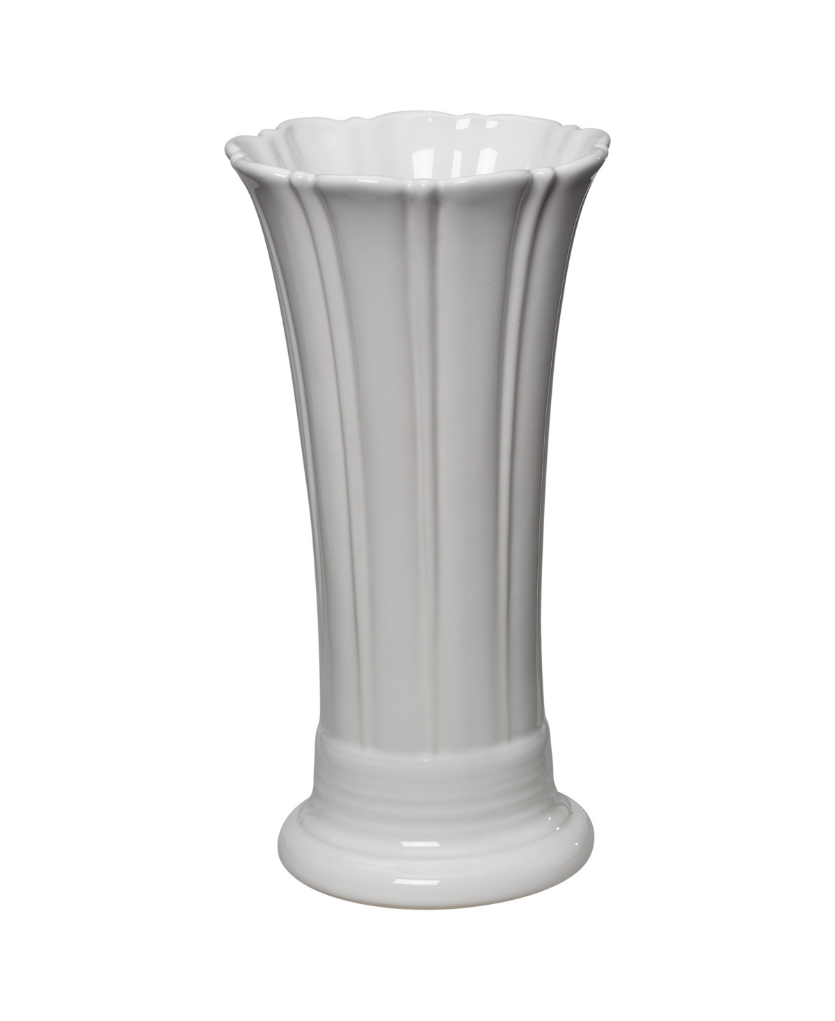 Click here for Fiesta Medium Vase 9 5/8 - White prices
