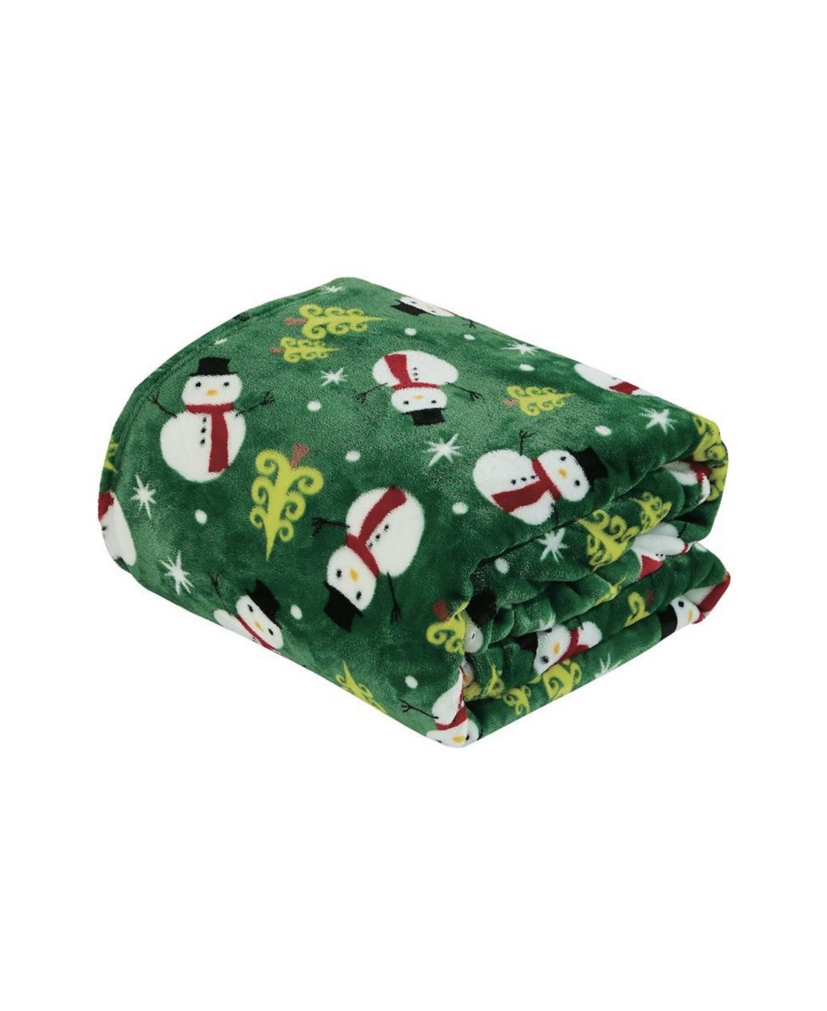 Click here for Kate Aurora Cozy Christmas Snowman Throw  50 x 60... prices