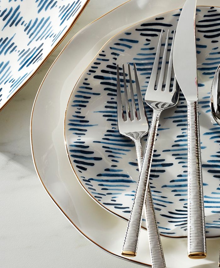 Lenox Blue Bay Flatware 20 Piece Set - Macy's