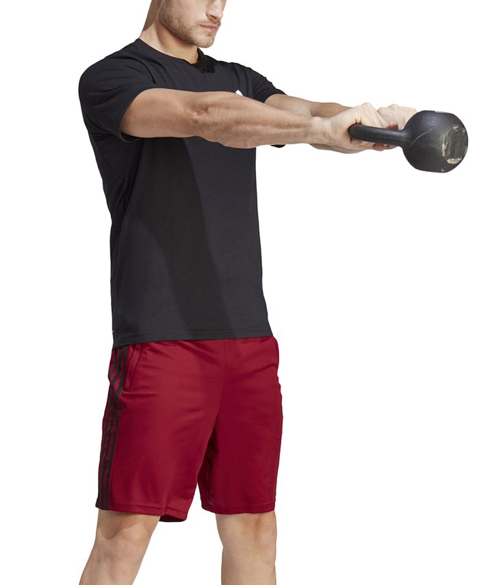 adidas Men's Train Essentials Classic-Fit AEROREADY 3-Stripes 10 ...