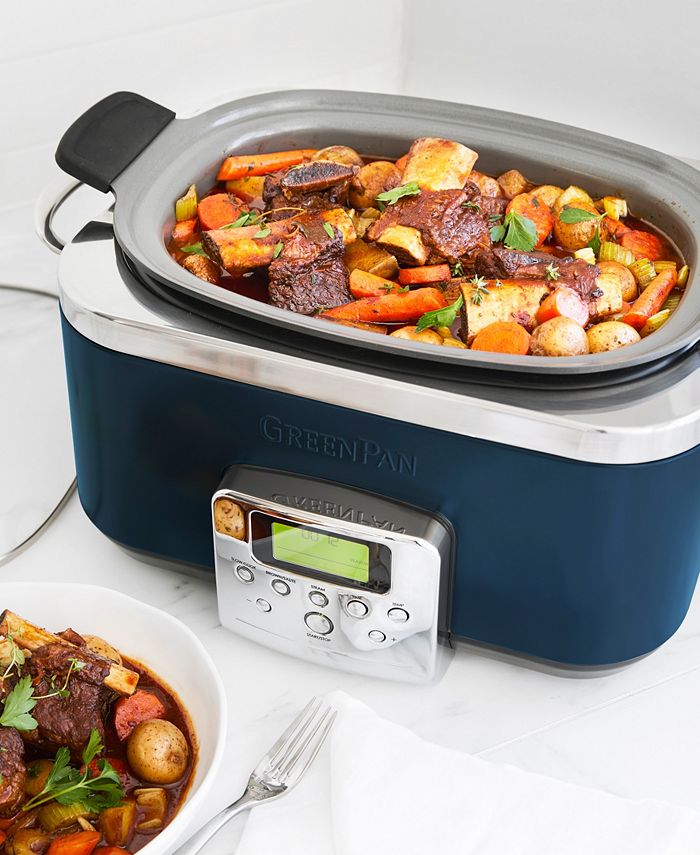 GreenPan Elite 18.9" Slow Cooker - Macy's
