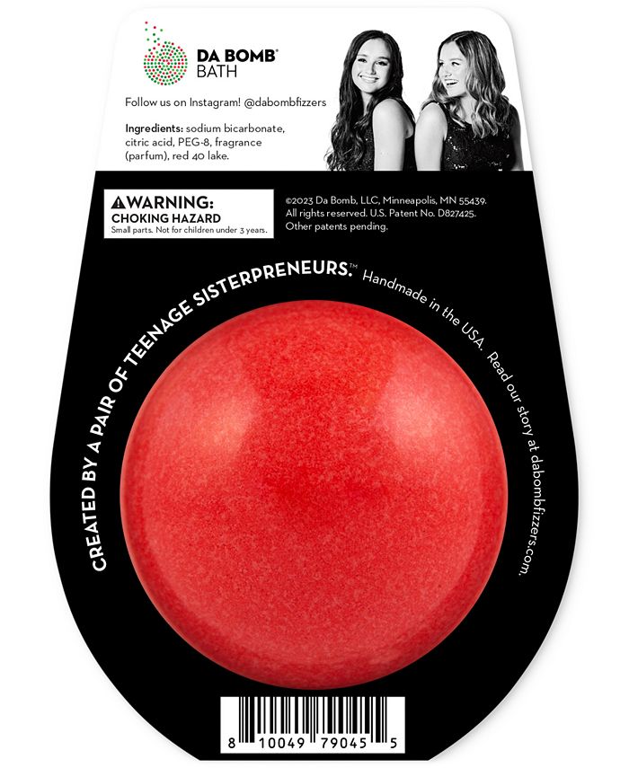 Da Bomb Bath Fizzer Santa Bath Bomb, 7 oz. - Macy's