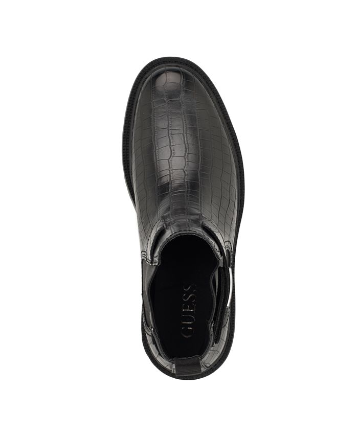 GUESS Men's Carpus Ornamented Low Shaft Fashion Boots - Macy's