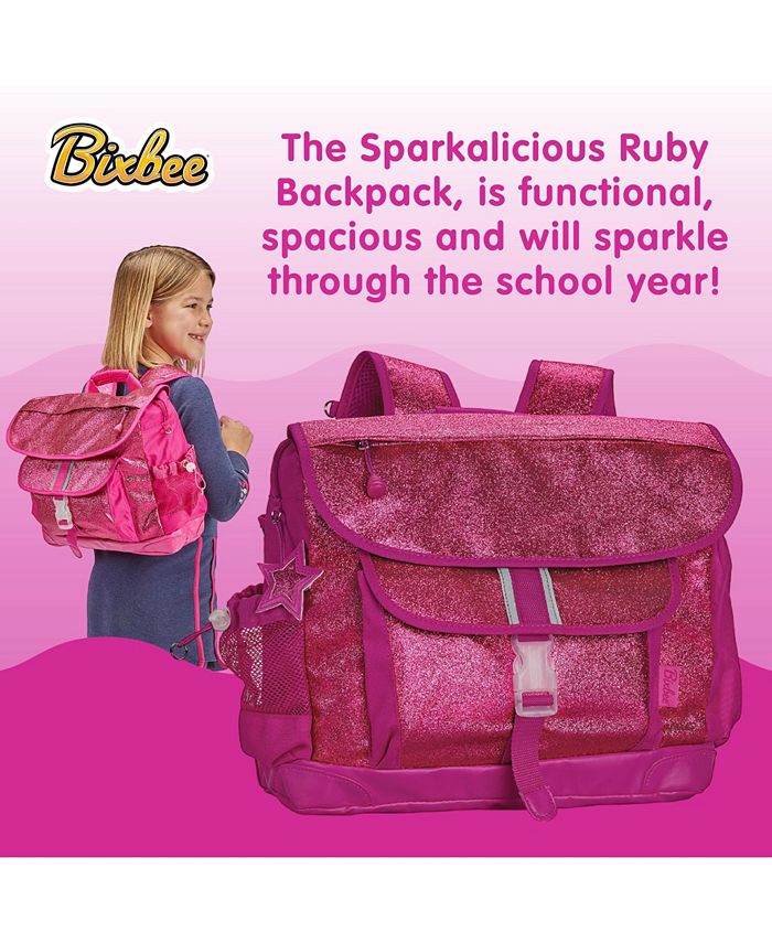 Bixbee Sparkalicious Ruby Raspberry Backpack - Macy's