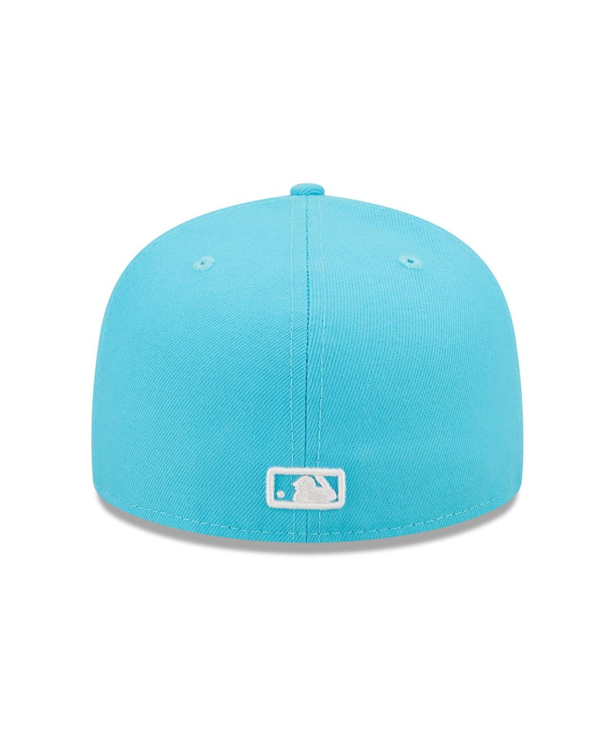 New Era Blue San Francisco Giants Vice Highlighter Logo 59fifty Fitted ...