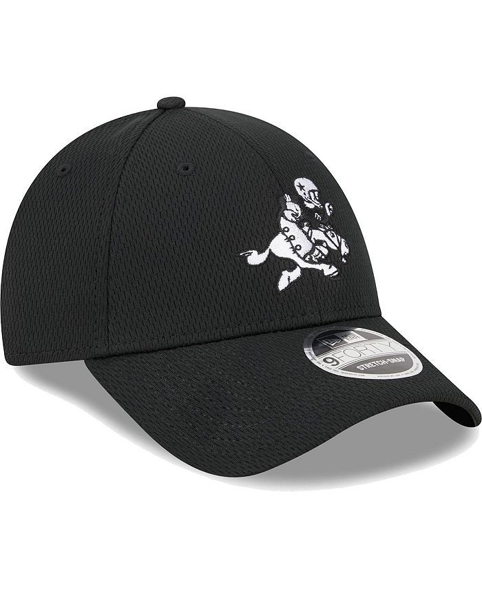 New Era Men's Black Dallas Cowboys Retro Joe Main B-Dub 9FORTY ...