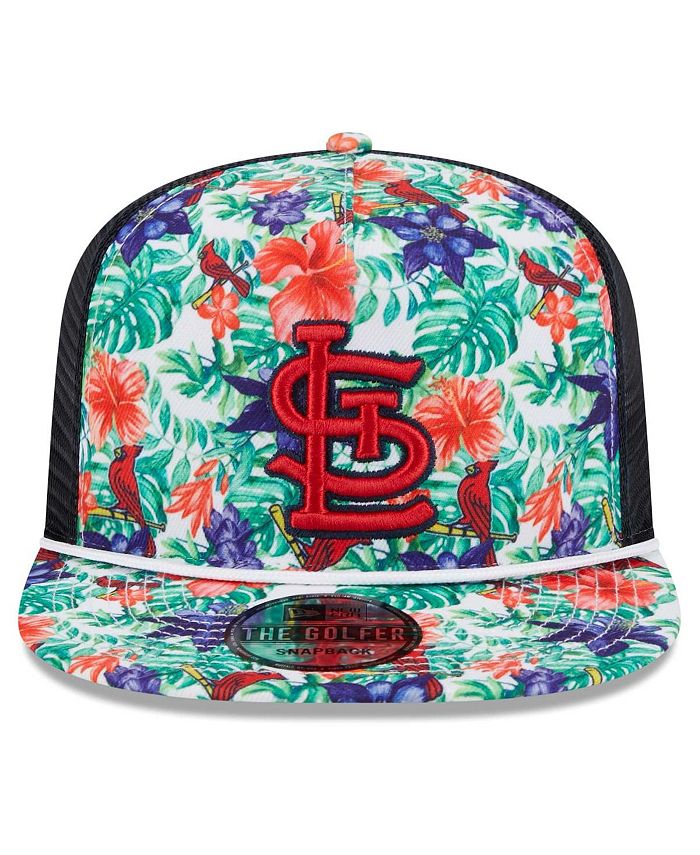 New Era Men's St. Louis Cardinals Tropic Floral Golfer Snapback Hat ...