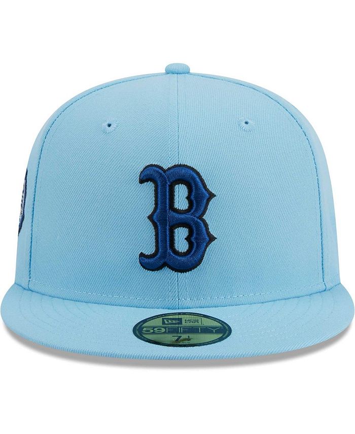 New Era Men's Light Blue Boston Red Sox 59FIFTY Fitted Hat - Macy's