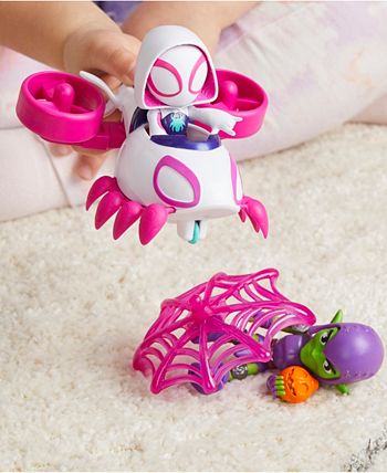 Spidey and His Amazing Friends Marvel Ghost-Spider Copter Set - Macy's
