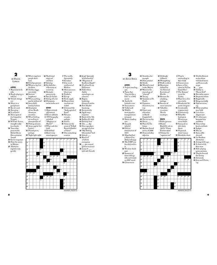 Barnes & Noble Hard as a Rock Crosswords- Really Hard by Stanley Newman ...