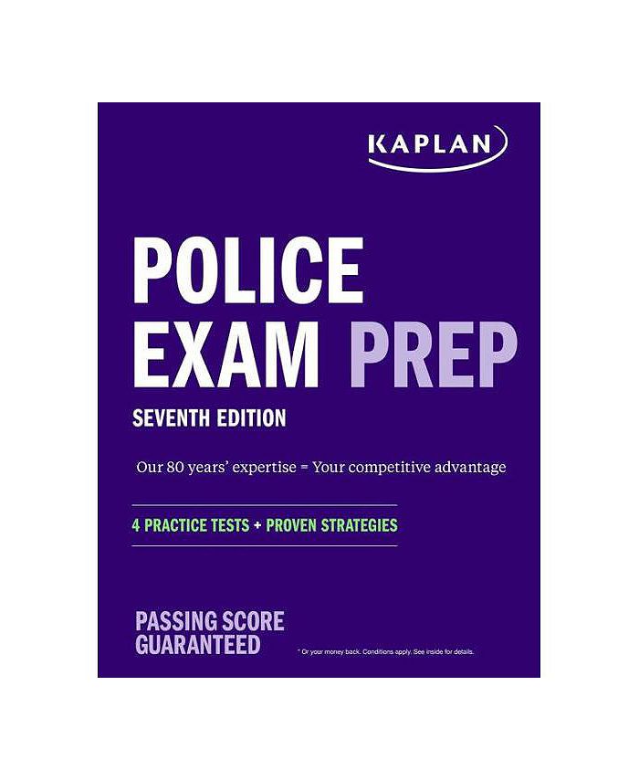 Barnes & Noble Police Exam Prep 7th Edition- 4 Practice Tests + Proven ...