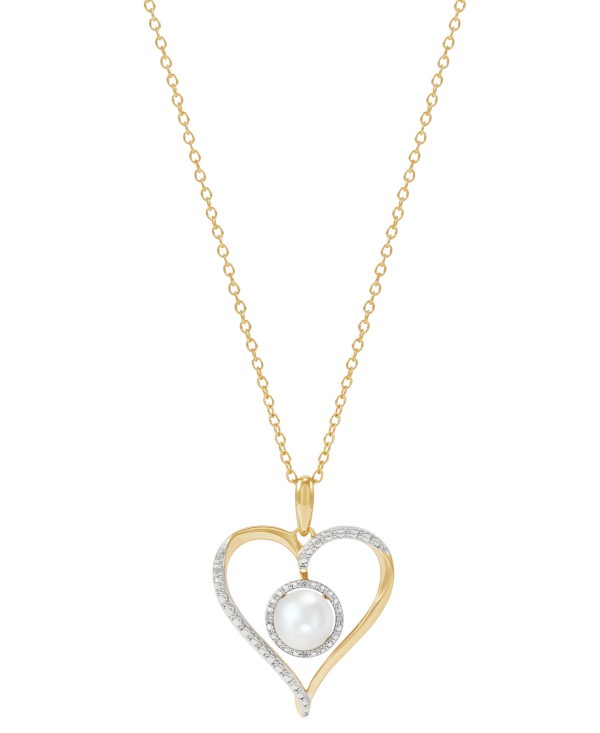 Click here for Birthstone Gemstone & Diamond Accent Heart 18 Pend... prices