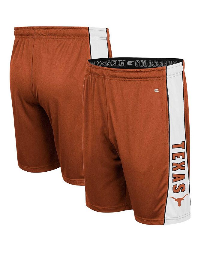 Colosseum Men's Texas Orange Texas Longhorns Panel Shorts - Macy's