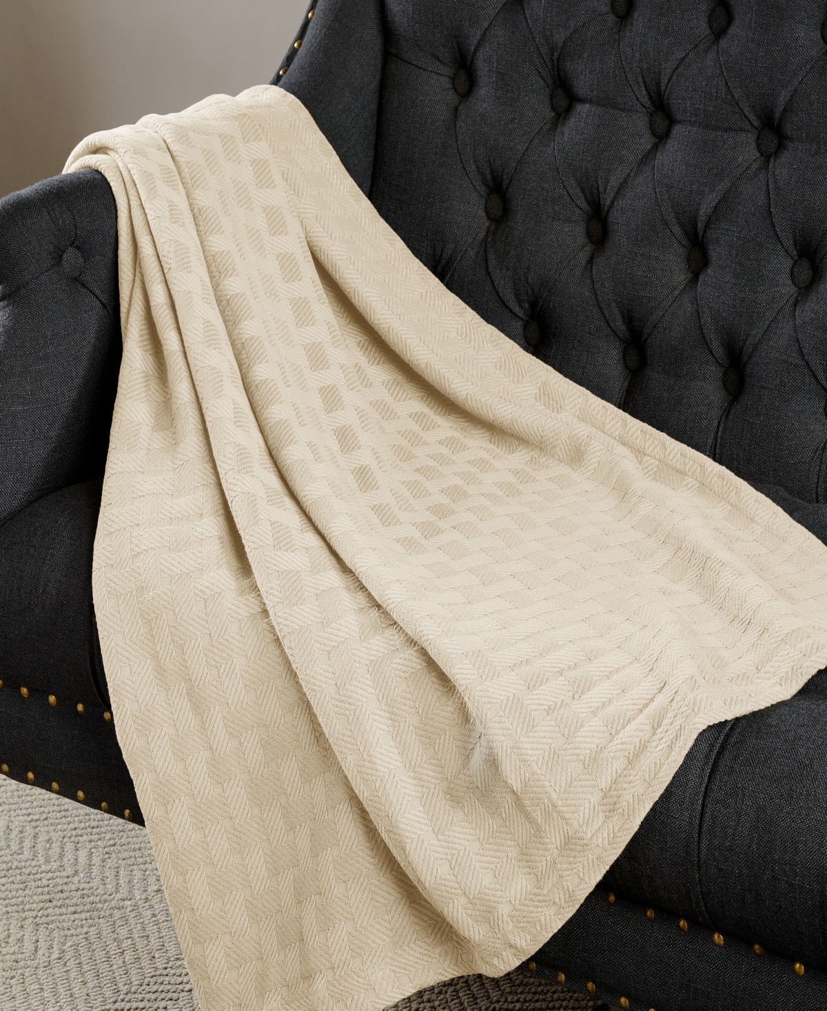 Click here for Superior Basket Weave All Season Cotton Blanket  T... prices