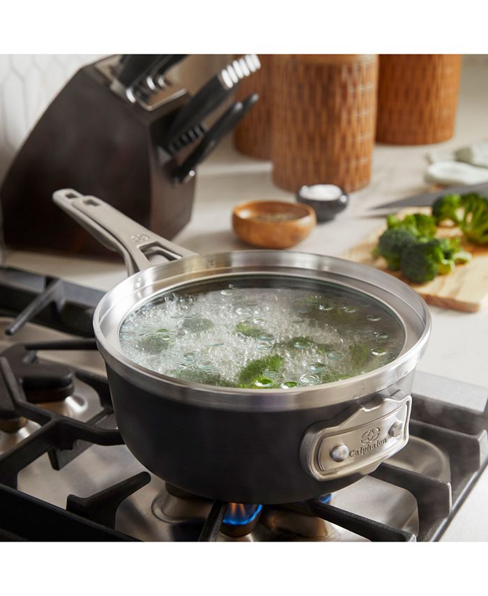 Calphalon Premier Space-Saving Nonstick 8" & 10" Frying Pan Set - Macy's