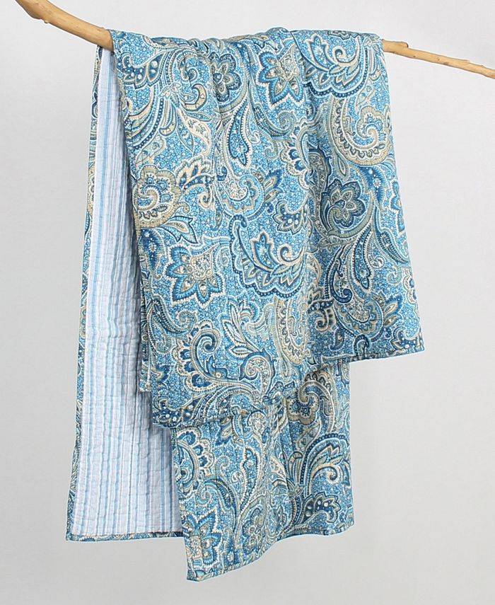Levtex Kimpton Reversible Quilted Throw, 50" x 60" - Macy's