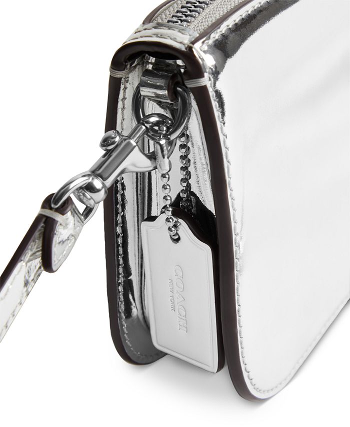 COACH Mirror Metallic Leather Penn - Macy's