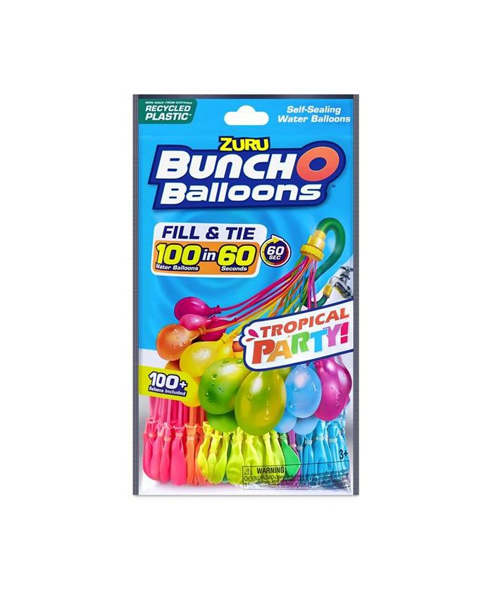 JA-RU Bunch O Balloons Tropical Party Water Balloons 3PK - Macy's