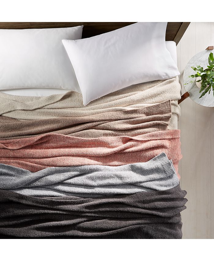 Hotel Collection Luxe Knit Throw, 50" x 70", Created for Macy's - Macy's