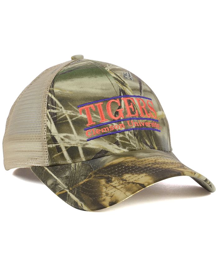 Game Clemson Tigers Camo Mesh Bar Cap - Macy's