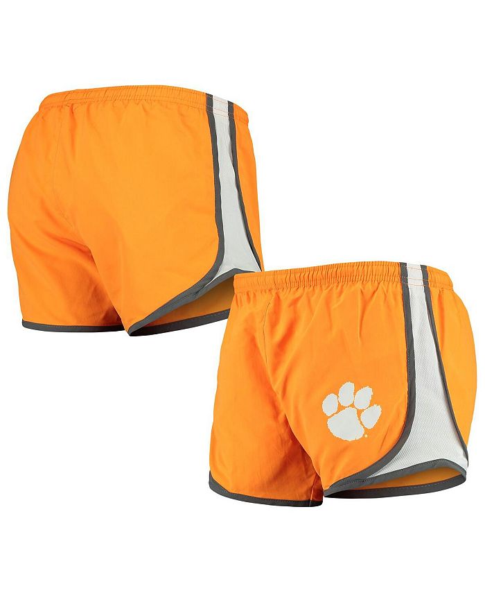 Boxercraft Women's Orange, White Clemson Tigers Elite Shorts - Macy's