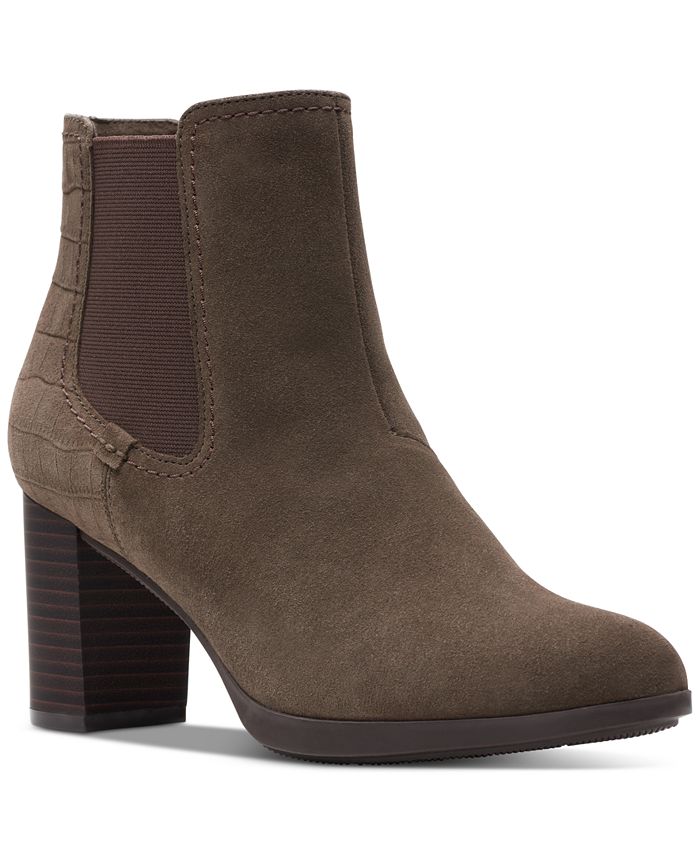 Clarks Women's Bayla Rose Dress Ankle Booties - Macy's