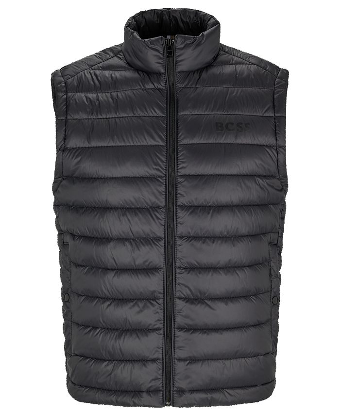 Hugo Boss Men's Logo Packable Gilet Vest - Macy's