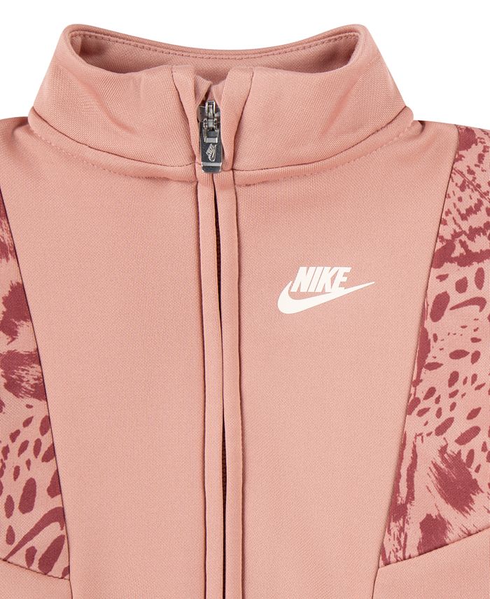 Nike Baby Girls Swoosh Home Track Jacket and Leggings, 2 Piece Set - Macy's