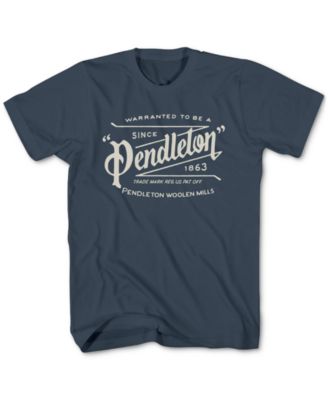 Pendleton Men's Archive Logo Crewneck Short Sleeve Graphic T-Shirt - Macy's