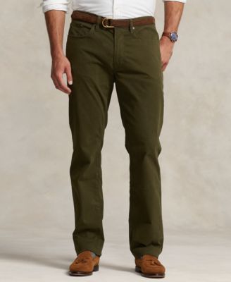 Polo Ralph Lauren Men's Big & Tall Stretch Classic Fit Sateen Pants - Macy's