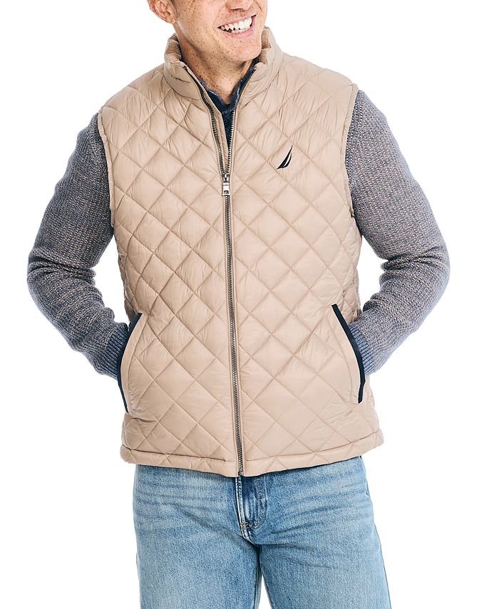 Nautica Men's Tempasphere Quilted Full-Zip Vest - Macy's