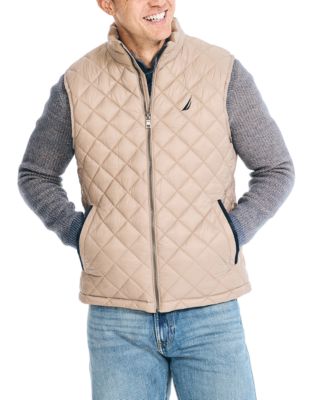 Nautica Men's Tempasphere Quilted Full-Zip Vest - Macy's