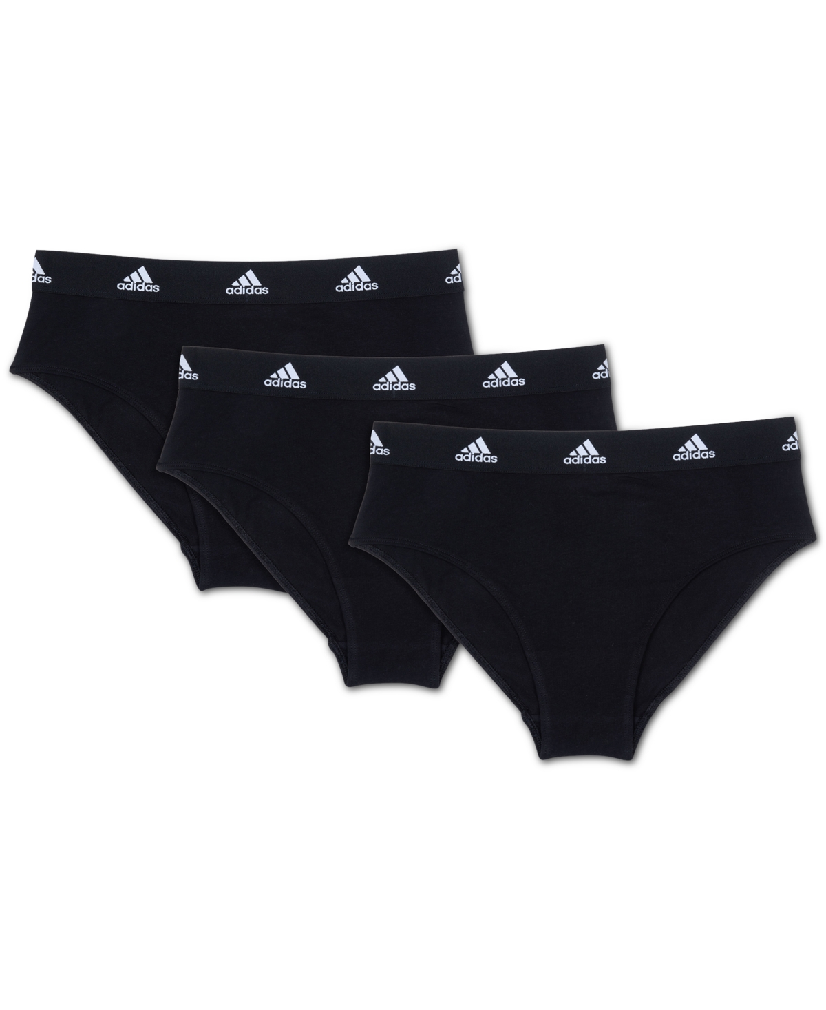 Adidas Originals Intimates Women's 3-pk. Active Comfort Cotton Bikini ...