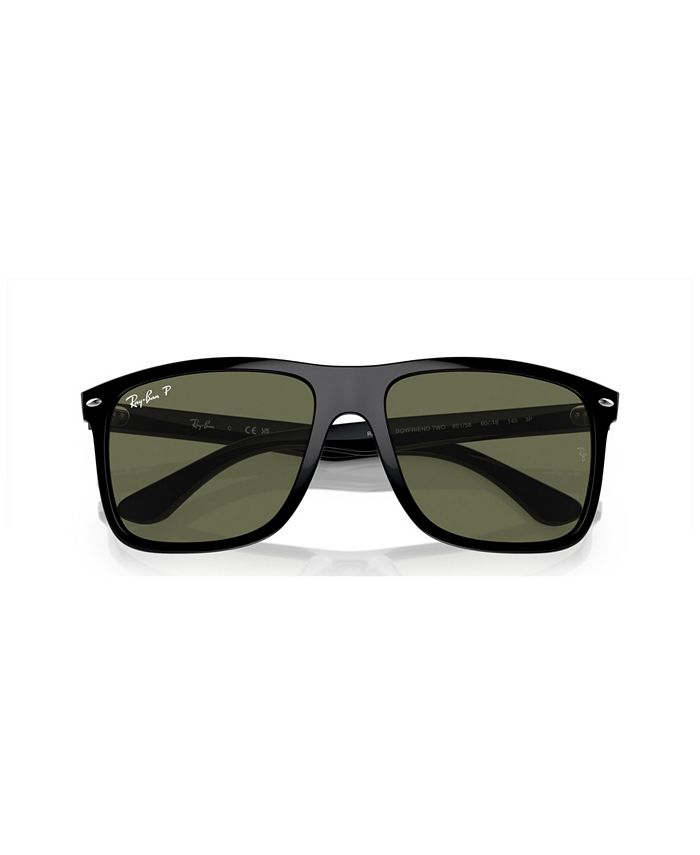 Ray-Ban Unisex Boyfriend Two Polarized Sunglasses, RB4547 - Macy's