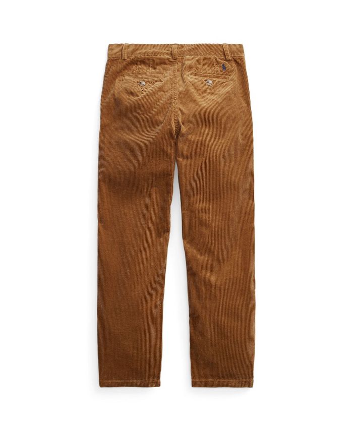 Polo Ralph Lauren Big Boys Straight Fit Cotton Corduroy Pants - Macy's
