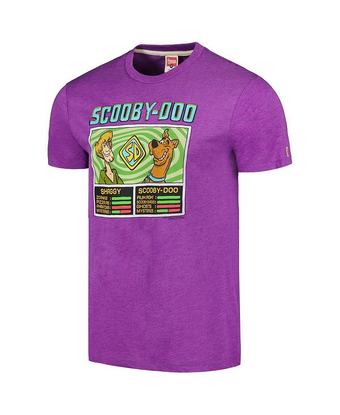 Homage Men's and Women's Purple Scooby-Doo Jam Shaggy and Scooby Tri ...