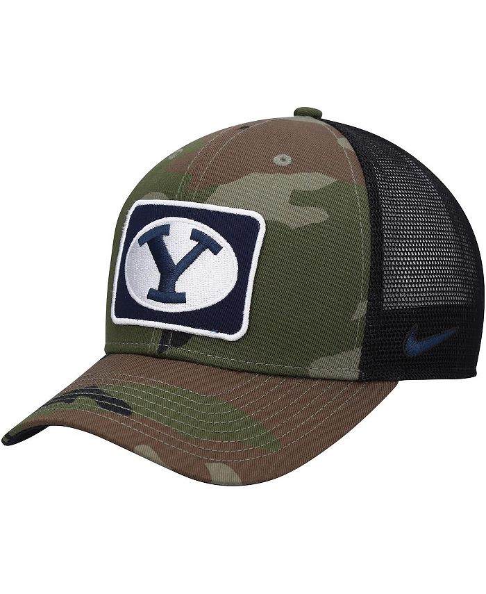 Nike Men's Camo, Black BYU Cougars Classic99 Trucker Snapback Hat - Macy's